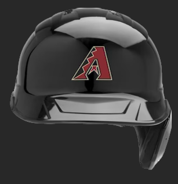 Arizona Diamondbacks Rawlings Replica Full-Size Batting Helmet ...